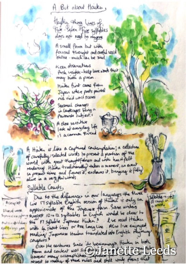 About Haiku and Tips on Writing them – Janette Leeds Art
