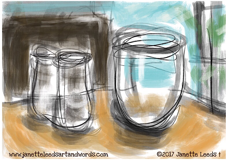 Quick Sketch in Art App Media – Janette Leeds Art