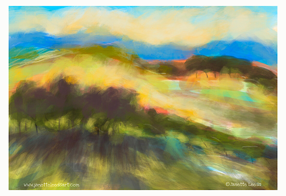 Four Landscapes – Janette Leeds Art