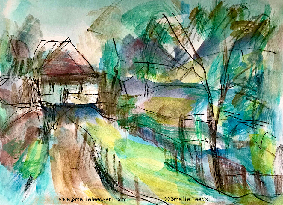 Drawing, Painting, Making Sketchbooks….In General, Exploring… – Janette ...