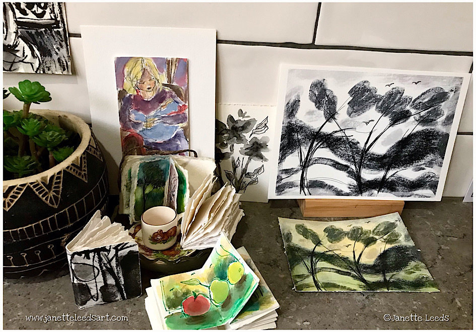 Drawing, Painting, Making Sketchbooks….In General, Exploring… – Janette ...
