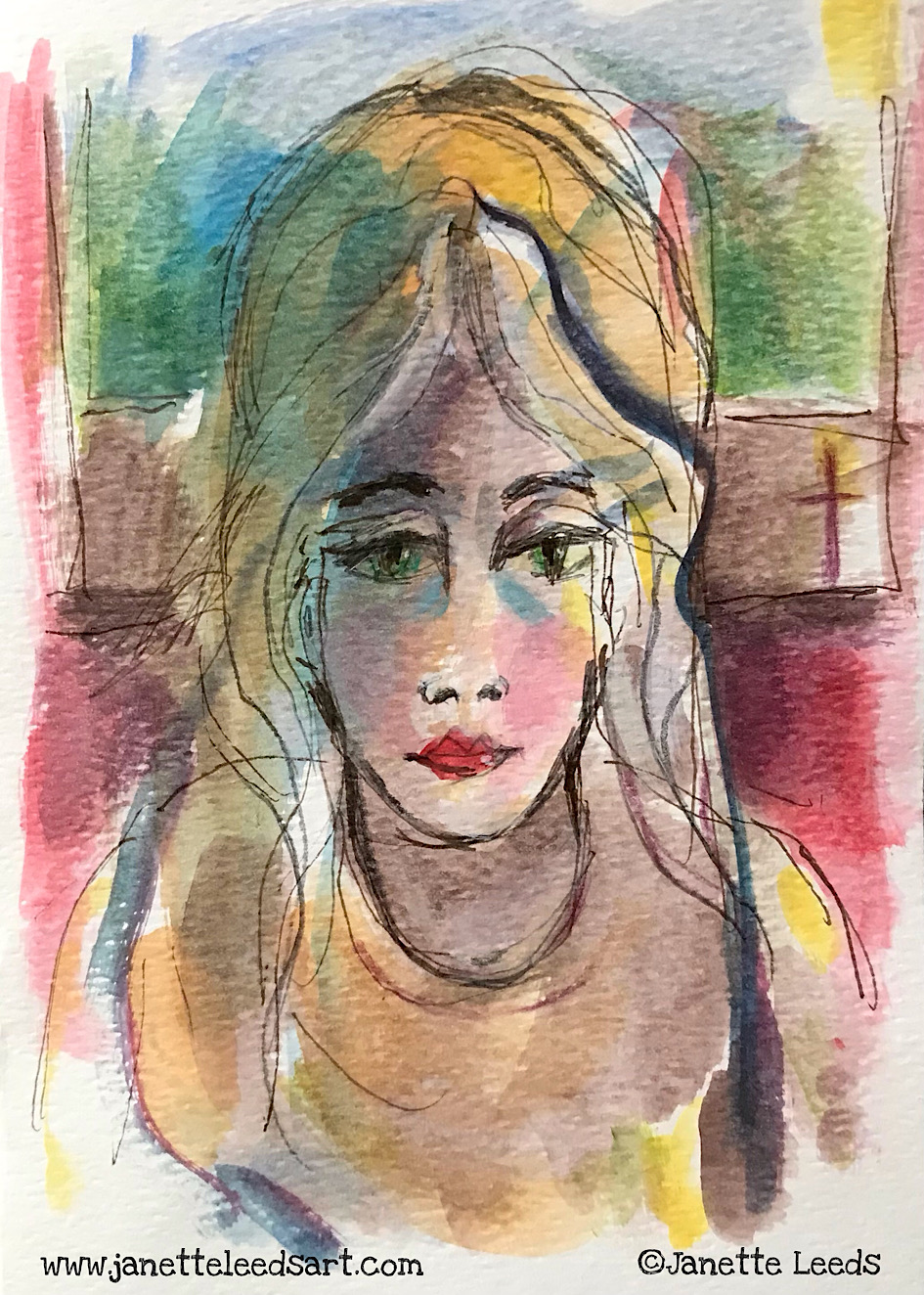 Drawing, Painting, Making Sketchbooks….In General, Exploring… – Janette ...