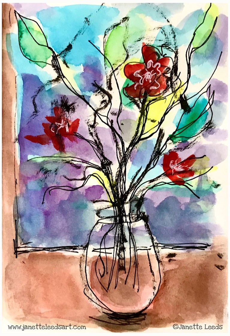 Drawing, Painting, Making Sketchbooks….In General, Exploring… – Janette ...