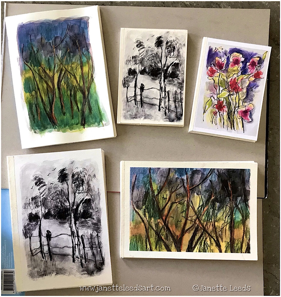 Making More Sketchbooks – and Filling Them Up… – Janette Leeds Art